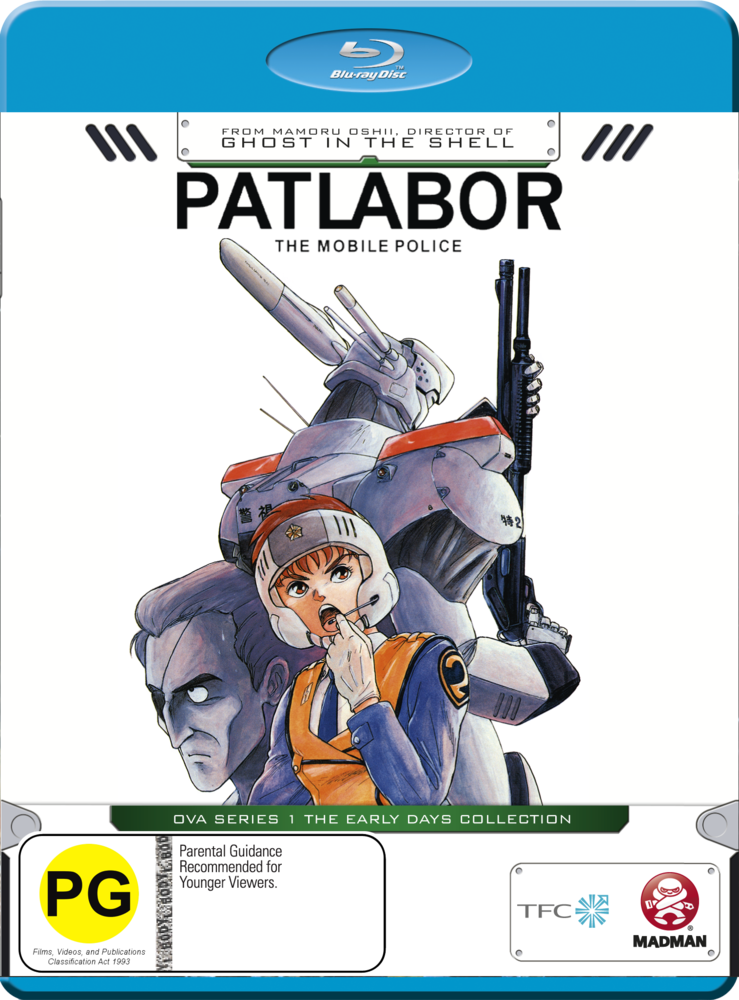 Patlabor - The Mobile Police Ova Series 1 the Early Days Collection ...