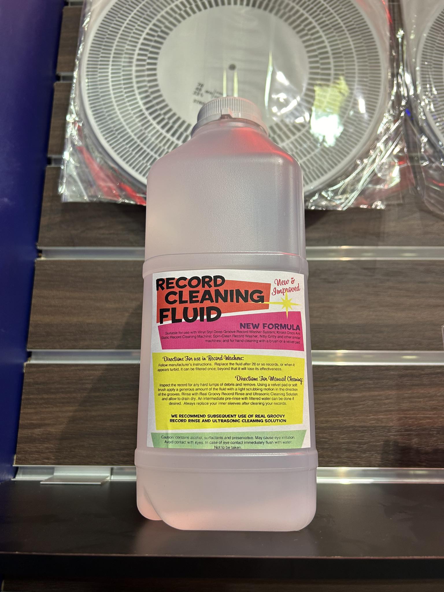 Record Cleaner Fluid (2 Litre) - Real Groovy