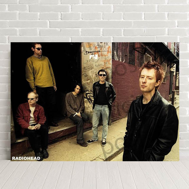 Radiohead Back Alley Poster 420 - Real Groovy