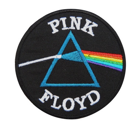 Pink Floyd Dsom Round Iron On Patch - Real Groovy