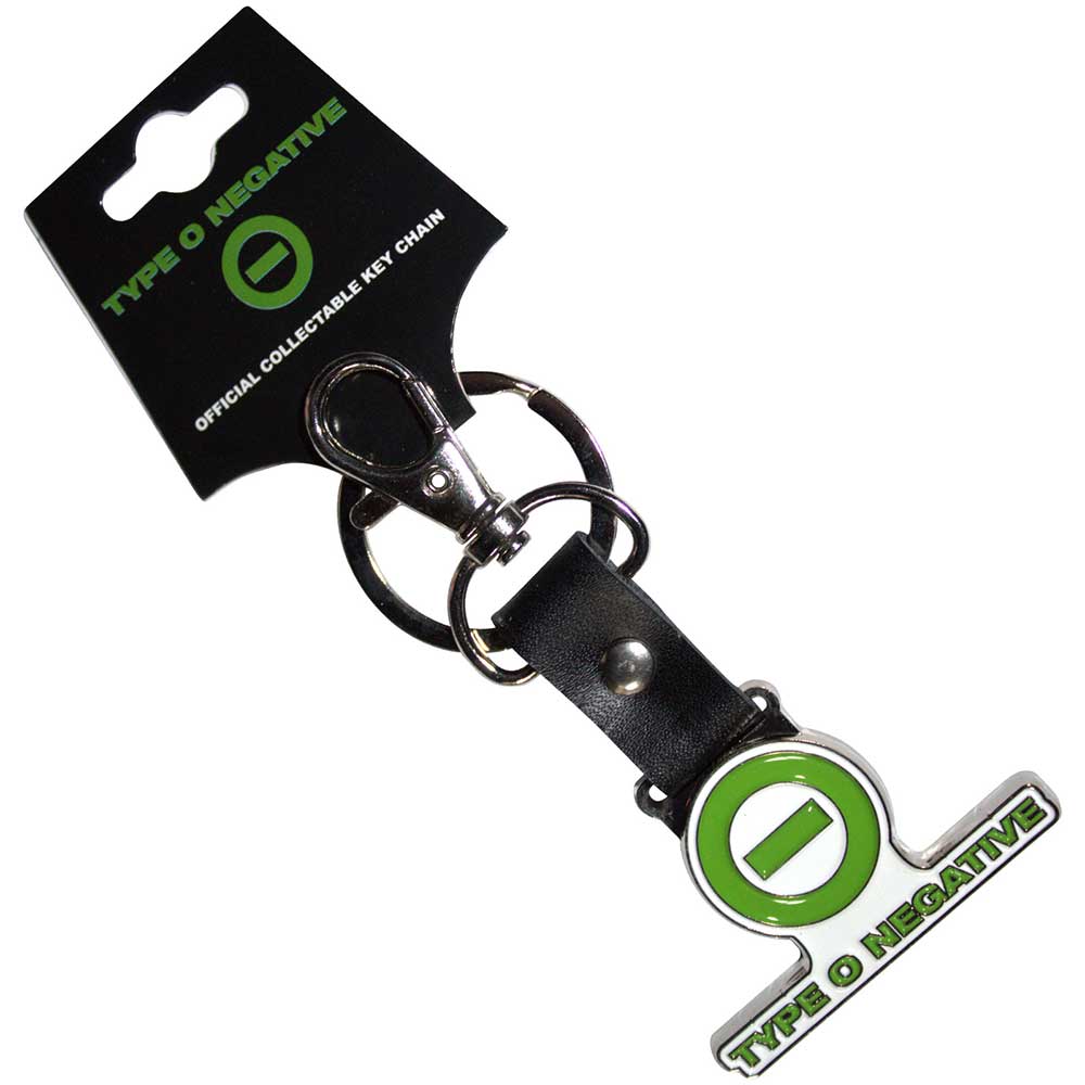 Type O Negative Negative Emblem Keyring Metal - Real Groovy