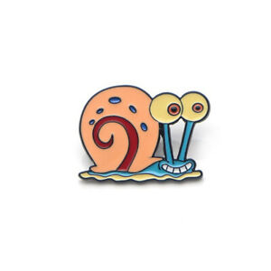 Gary Snail Enamel Badge Pin Spongebob - Real Groovy