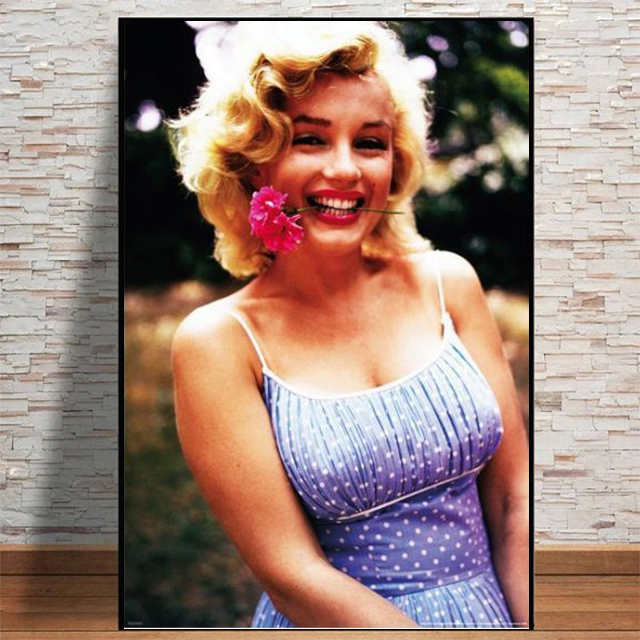 Marilyn Monroe Flower Poster 82 - Real Groovy