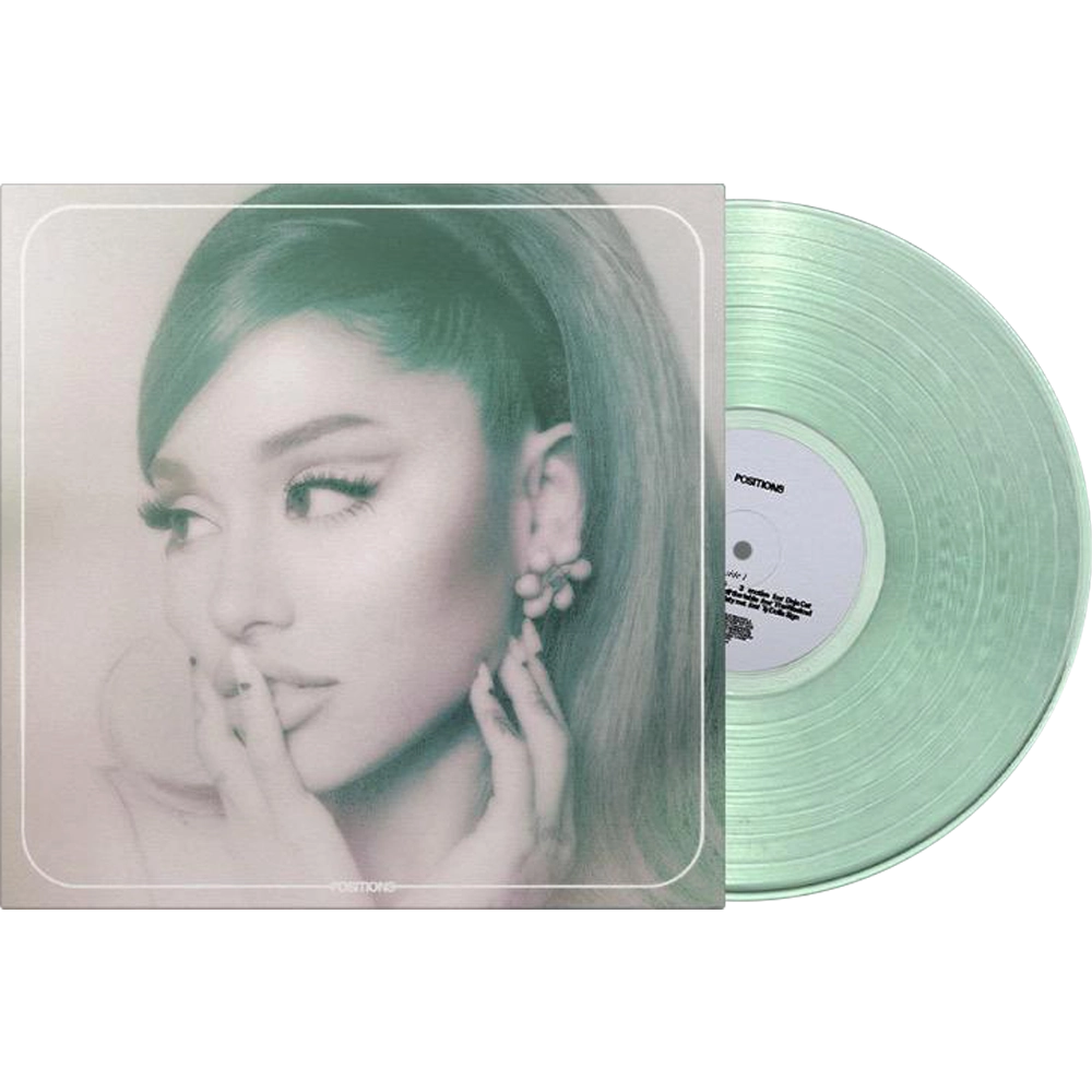 Ariana Grande: Positions (Coke Bottle Clear Edition) (Vinyl) - Real Groovy