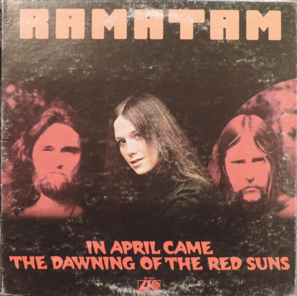 : In April Came The Dawning Of The Red Suns - Sticker On Cover And ...