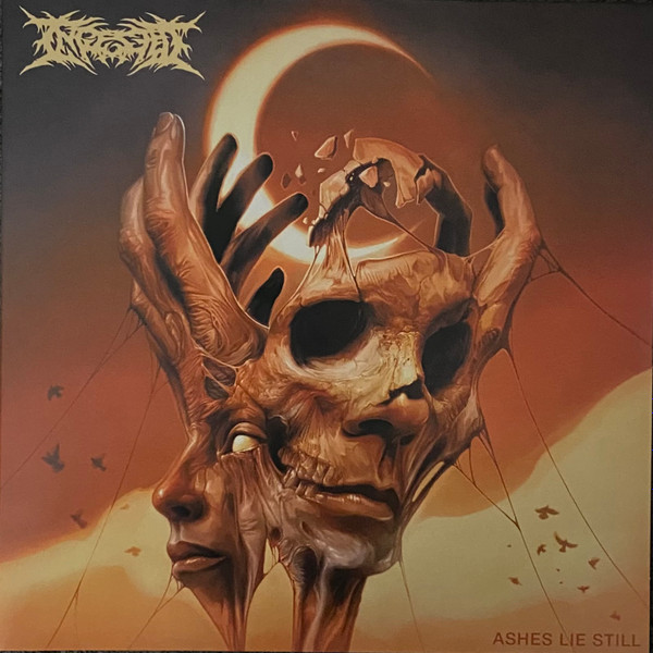 Ingested: Ashes Lie Still - Clear With Blue Purple Orange And Black Splatter - Real Groovy