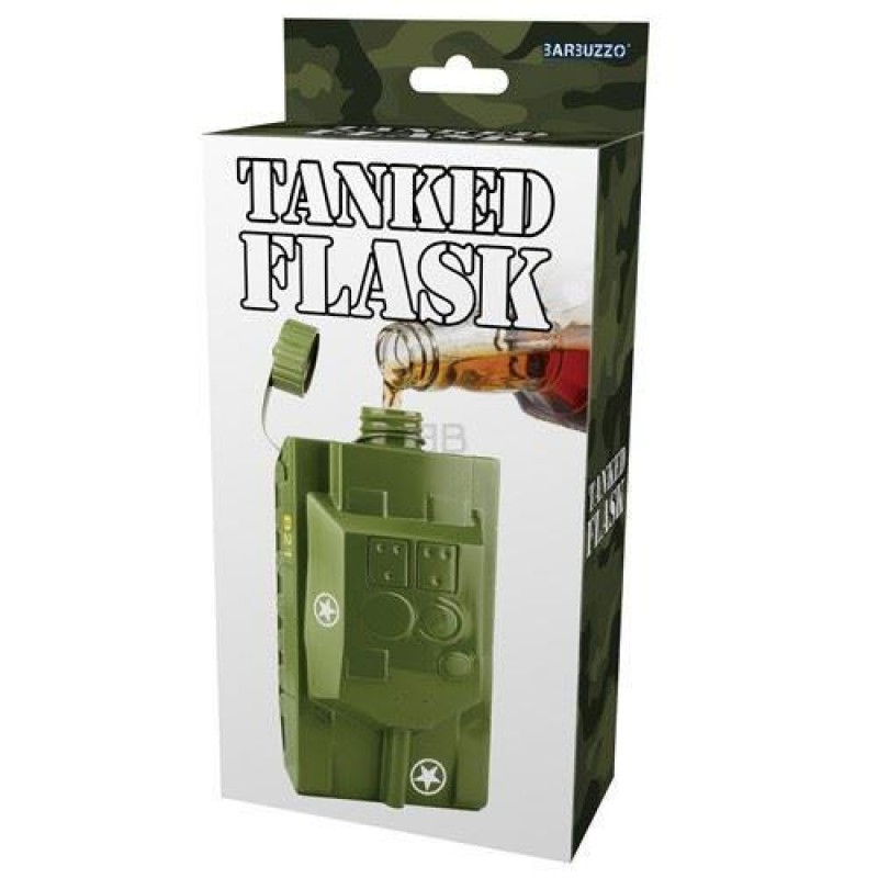 Army Tank Flask - Real Groovy