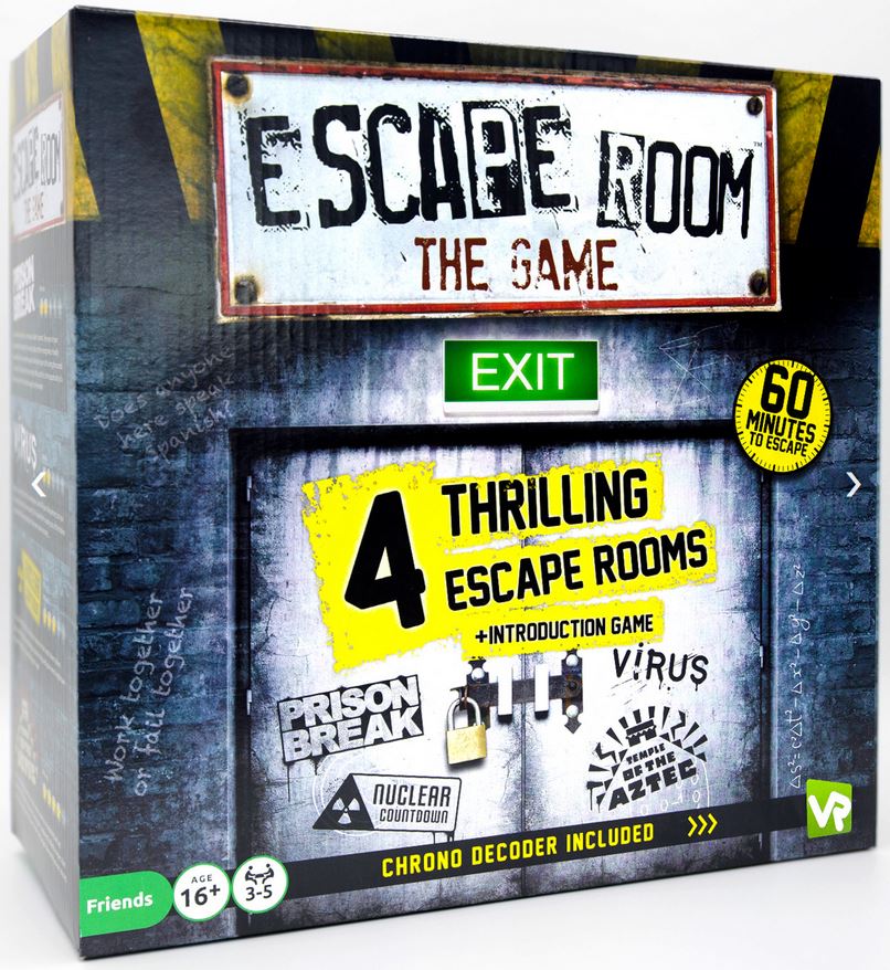 Escape Room The Game - 4 Rooms Plus Chrono Decoder - Real Groovy