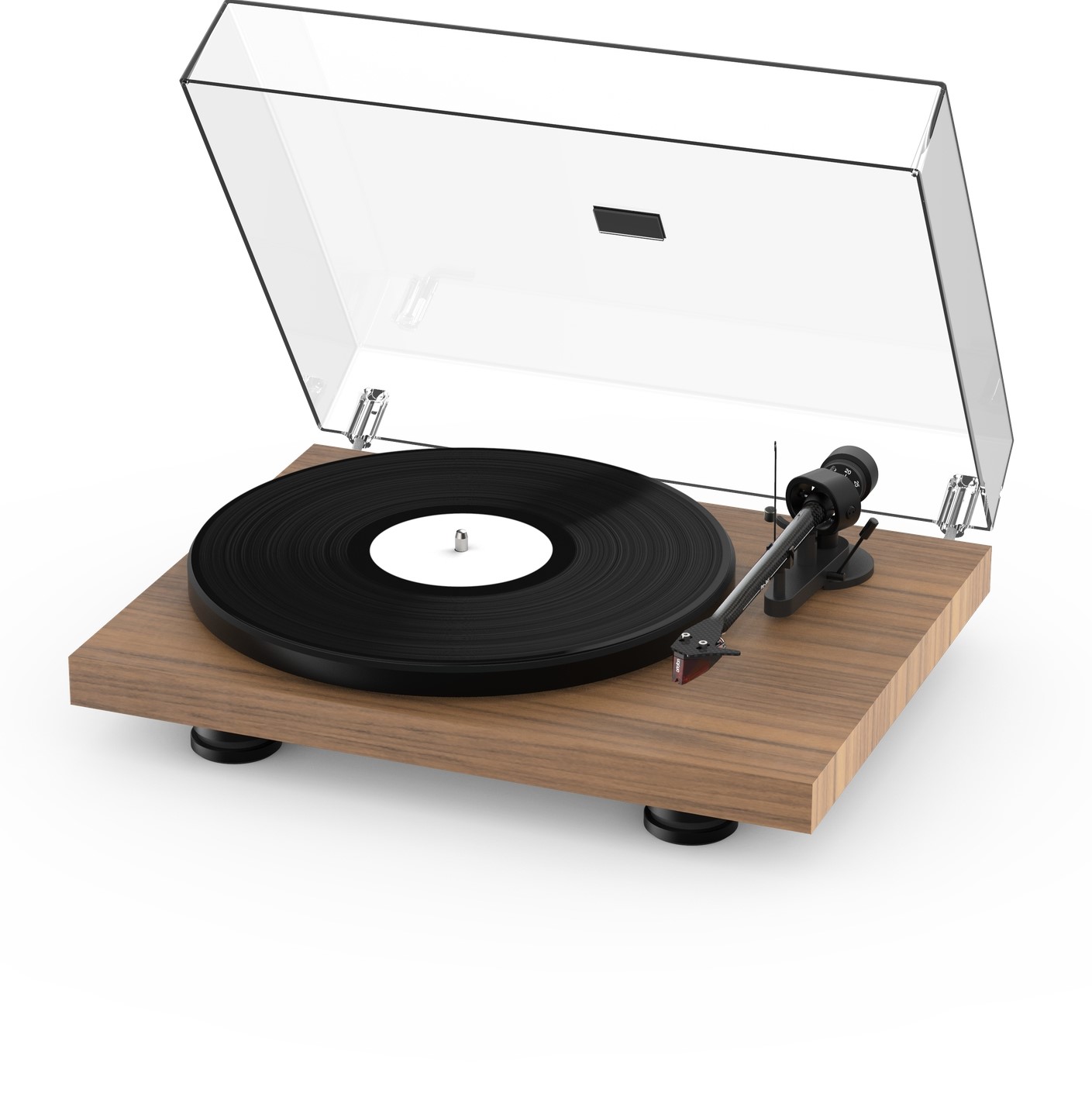 Project Debut Carbon Evo With 2m Red. The Evolution (Walnut) - Real Groovy