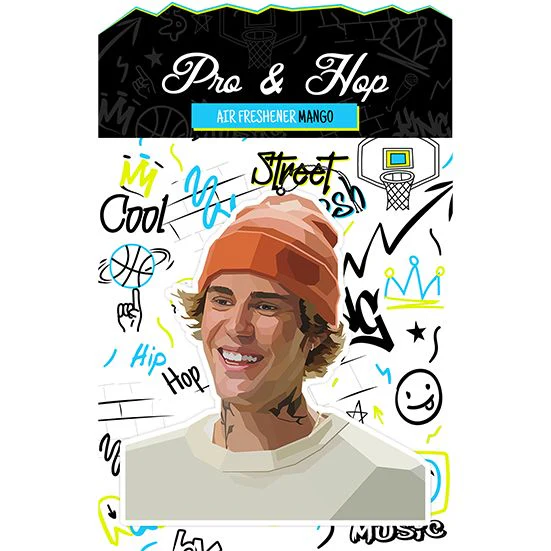 Justin Beiber Air Freshener - Real Groovy